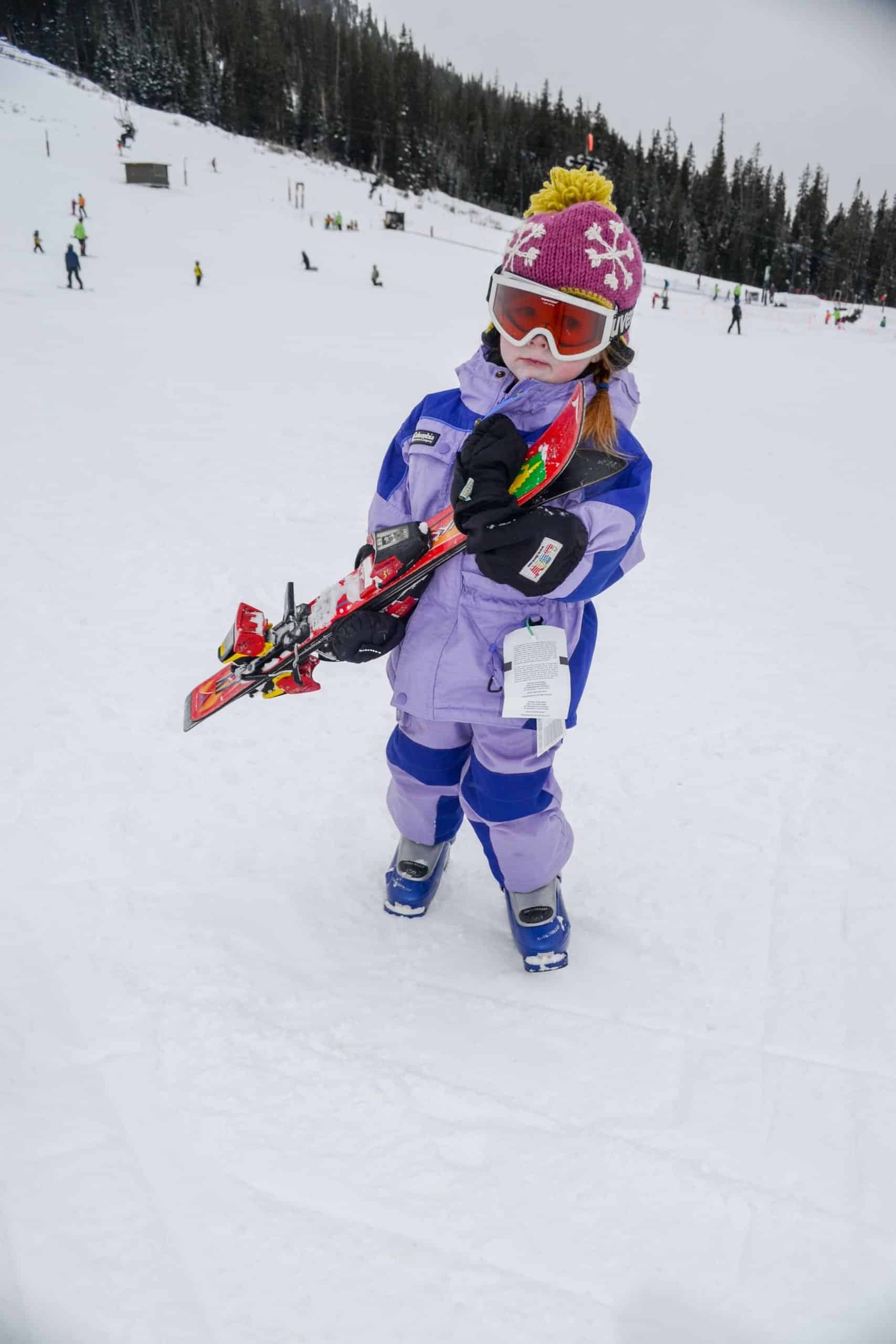 Best Ski Gear for One and Two Year Old Kids - Skiing Kids