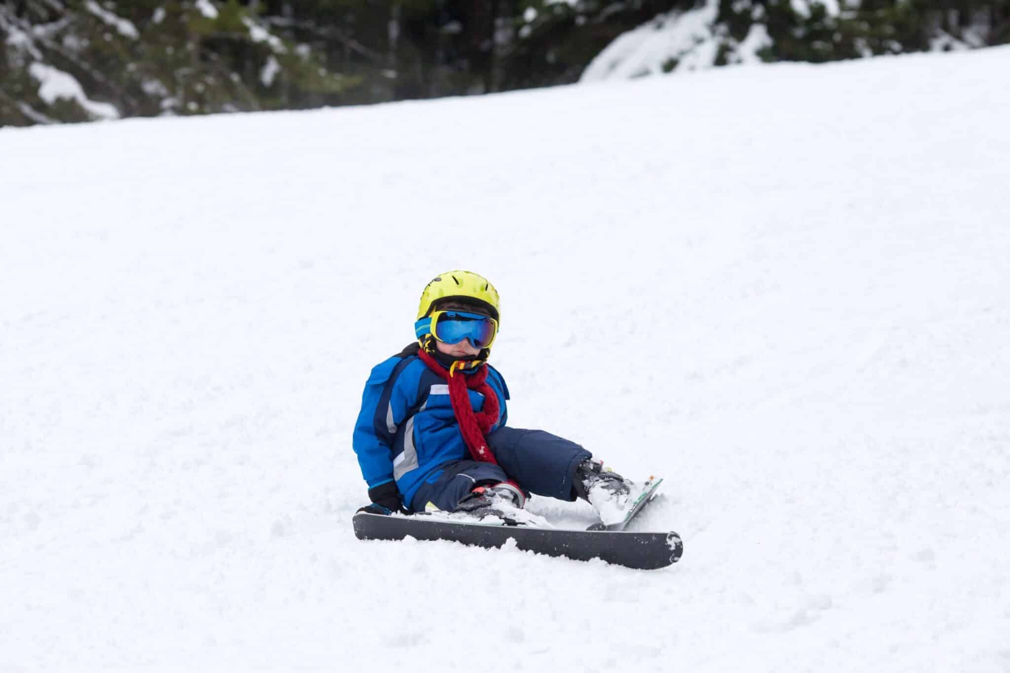 Teaching Kids How To Stop On Skis - Skiing Kids