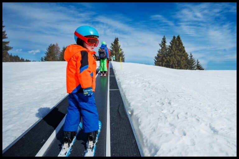 7 Tips For Riding a Magic Carpet Ski Lift - Skiing Kids